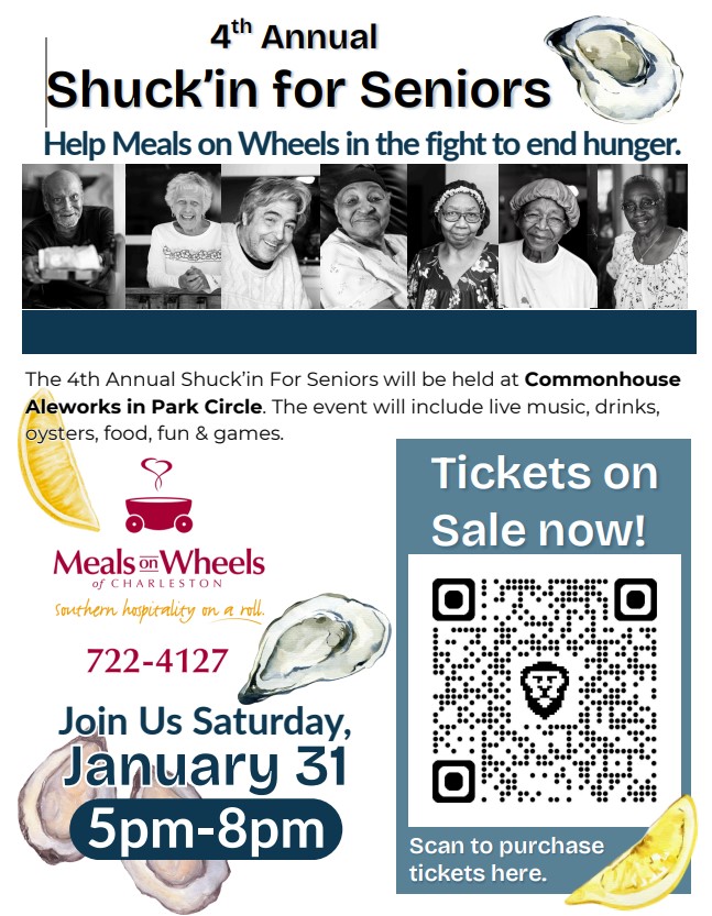 Fourth Annual Shuck'in for Seniors — January 31, 2026 | GetCareSC